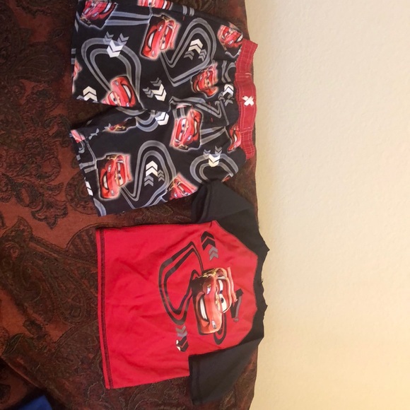 Disney | Swim | Disney Pixar Cars Kids 2 Piece Swimwear | Poshmark